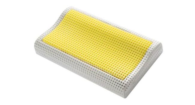 Възглавница Air Yellow Cervical | Мемори пяна | Mattro.net