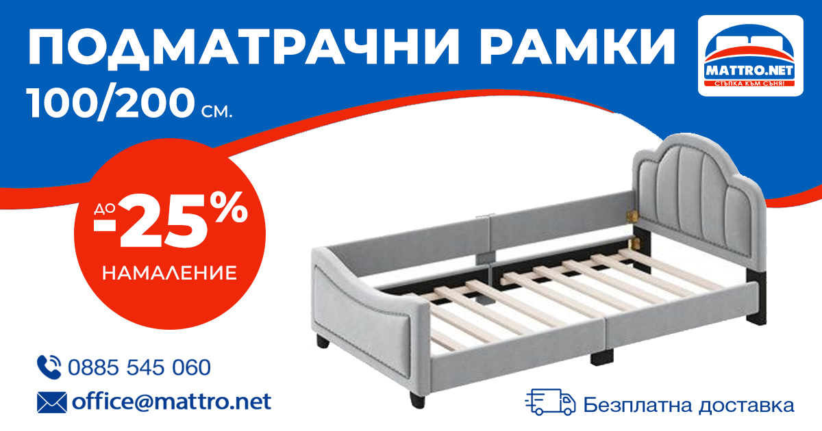Подматрачни рамки 100/200 | -25% промо цени | Mattro.net