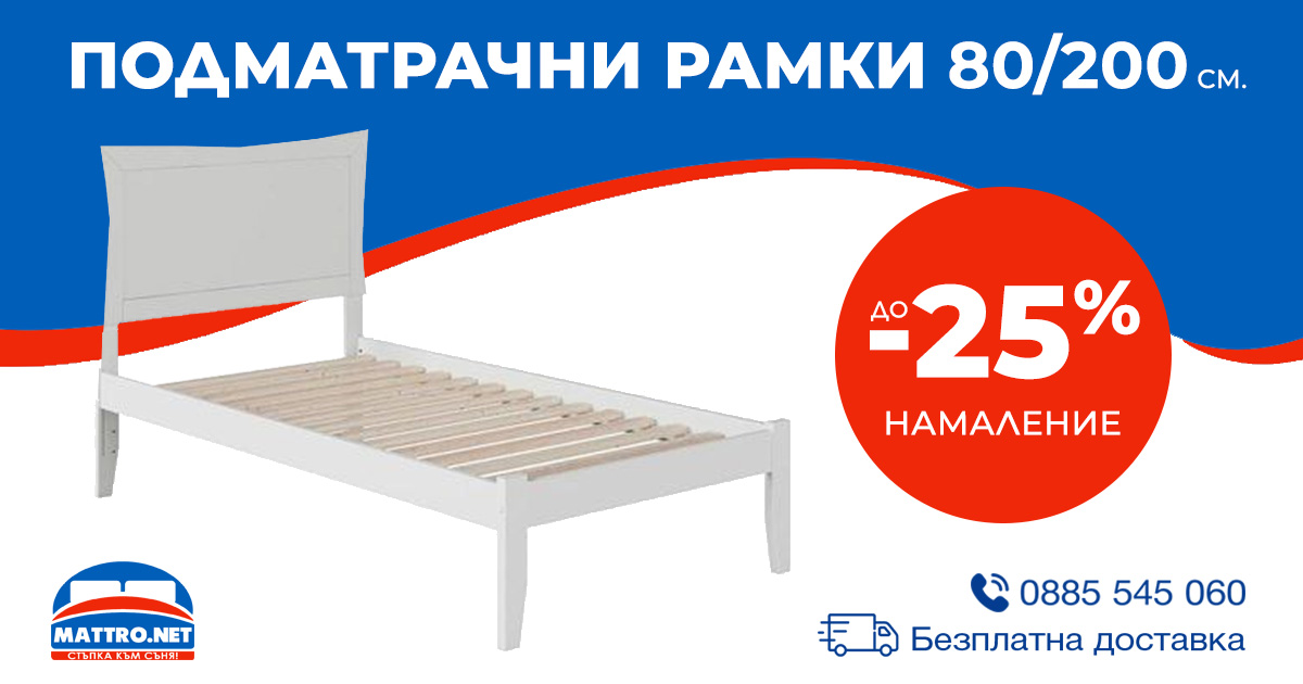 Подматрачни рамки 80/200 | -25% промо цени | Mattro.net